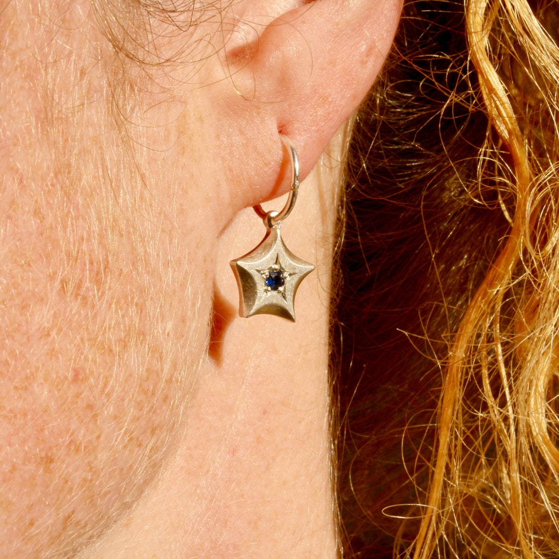 Wishing star earrings – Adele Stewart Maker